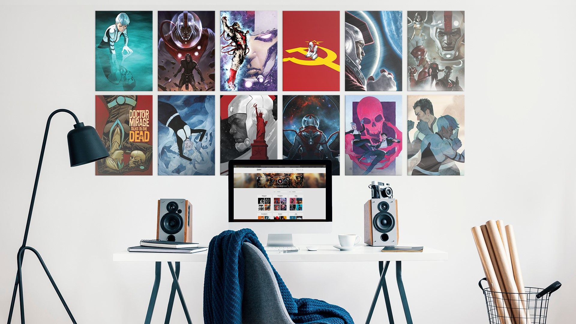 The Valiant Universe Gets New Metal Posters From Displate