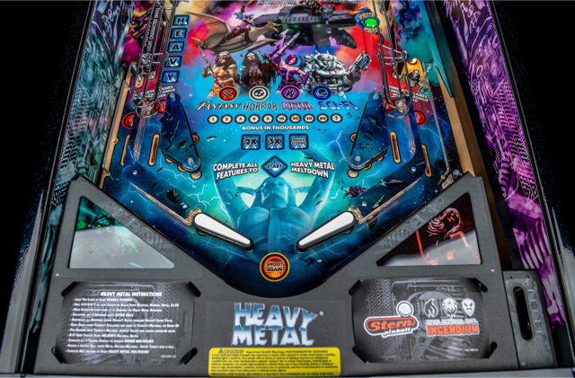 Heavy Metal Celebrates Issue #300 With Official Pinball Machine