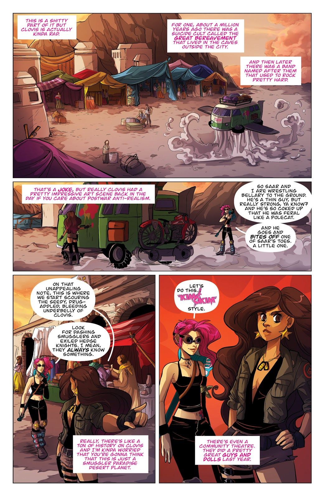 The Awesome Intergalactic Adventures of Kim & Kim