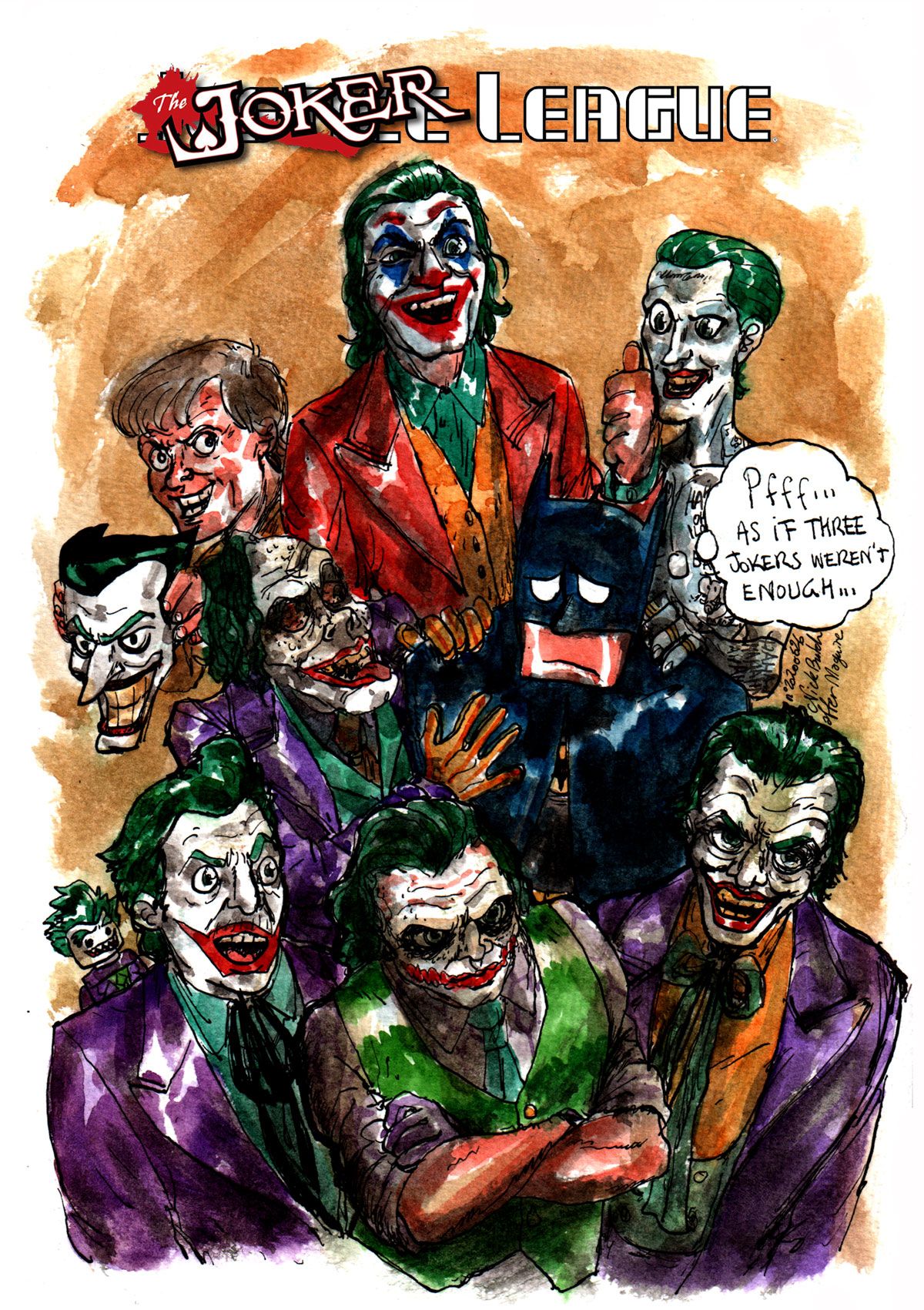 Line it is Drawn: Joker Through the Decades