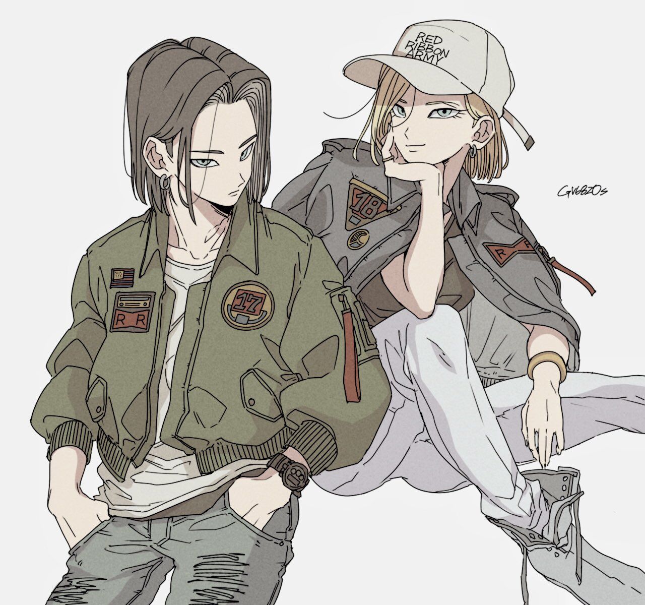 Dragon Ball: 10 Pieces Of Android 17 & 18 Fan Art That Show They're ...