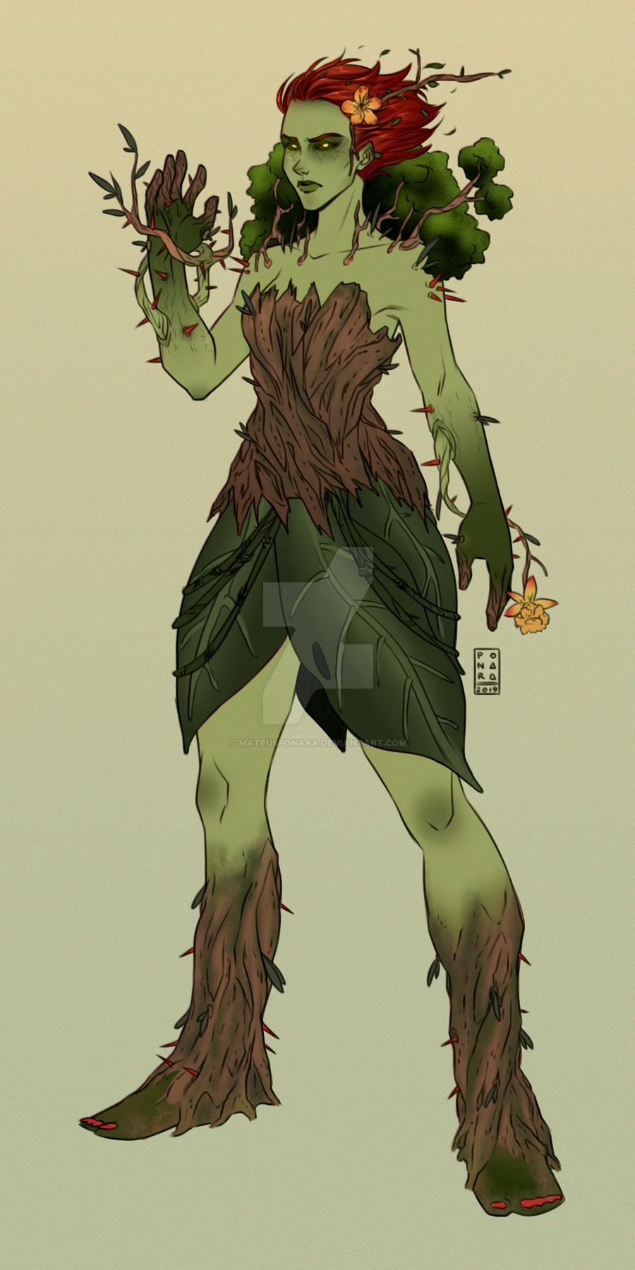 10 Poison Ivy Fan Art Redesigns That All DC Fans Need To See