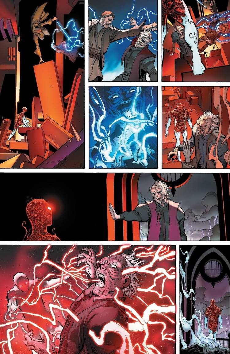 Darth Vader Used a Type of Force Lightning WAY Stronger Than Palpatine's