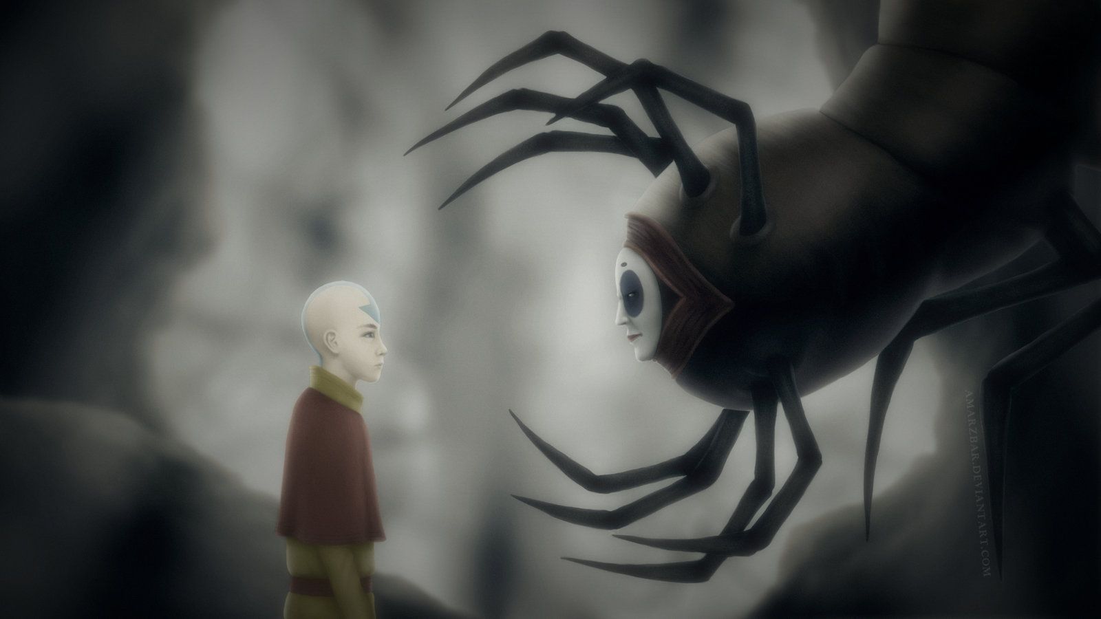 Avatar: 10 Pieces Of Koh The Face Stealer Fan Art Too Horrifying To Forget