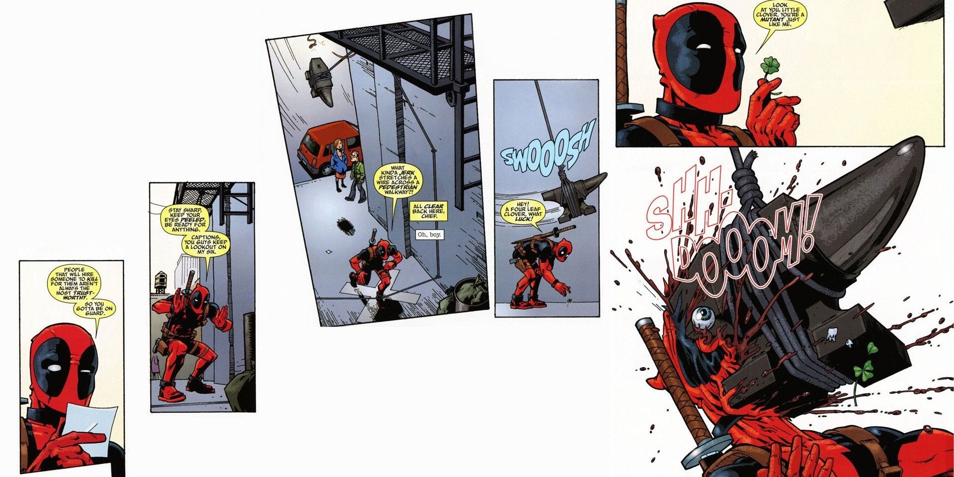 Deadpool Head Cut Off Deadpool Back In Black #3 (of 5) | COMIC BOOK