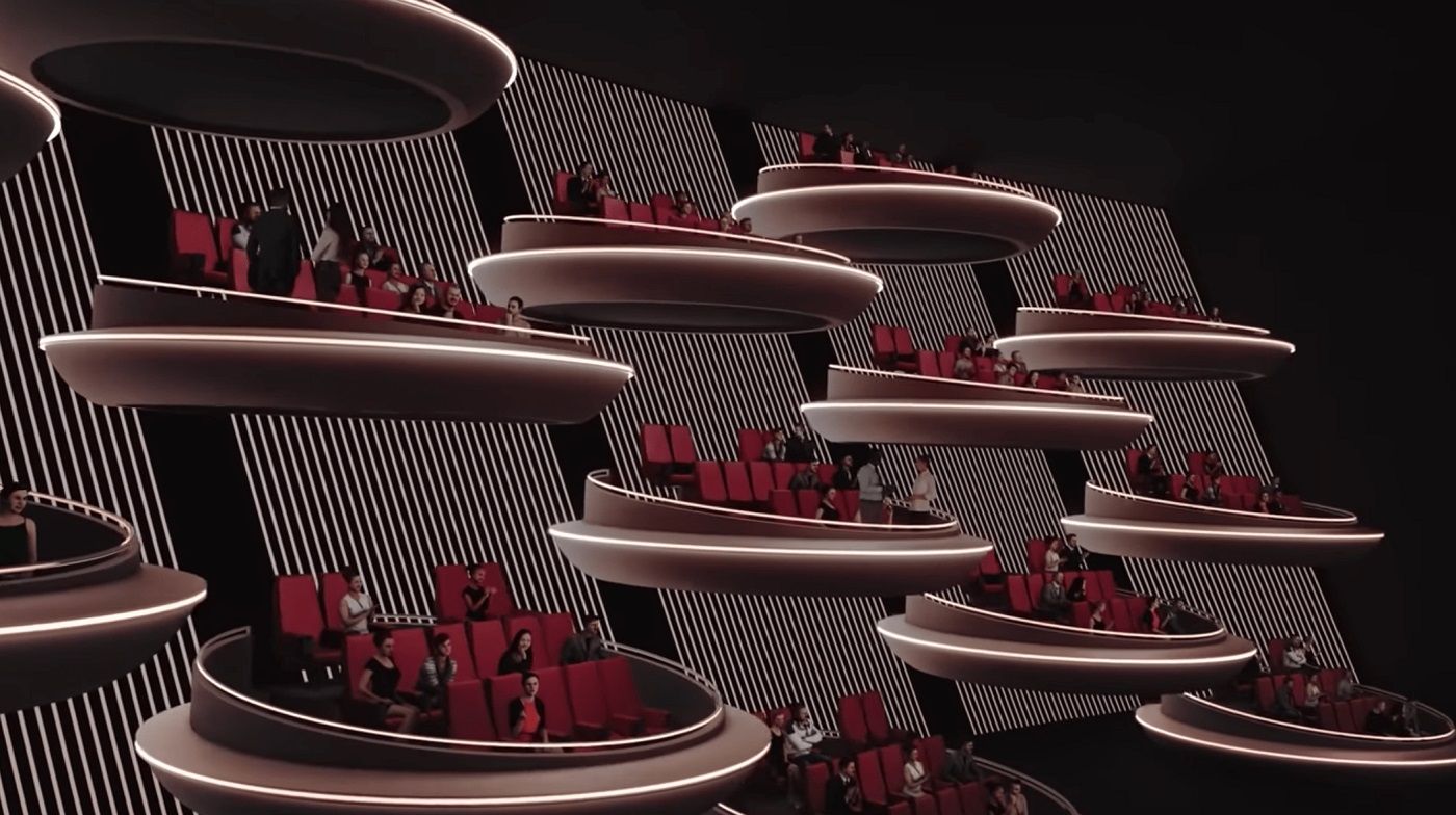 The Movie Theater of the Future Looks A LOT Like Star Wars' Galactic Senate
