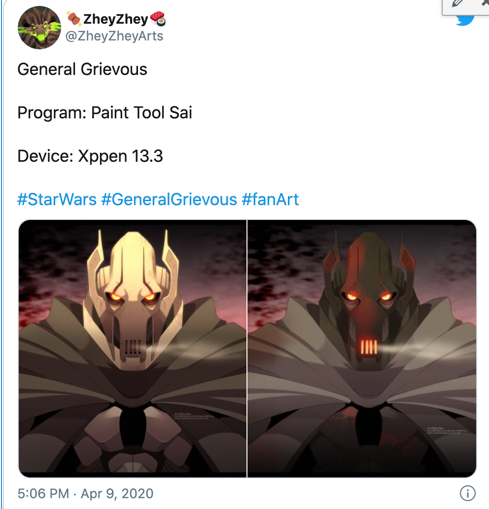 Star Wars: 10 Pieces Of General Grievous Fan Art That Command Respect