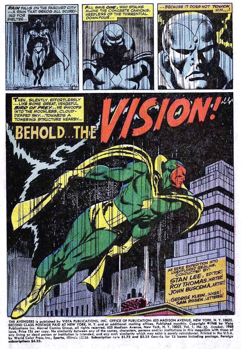Avengers: How the Vision's Creation Came About