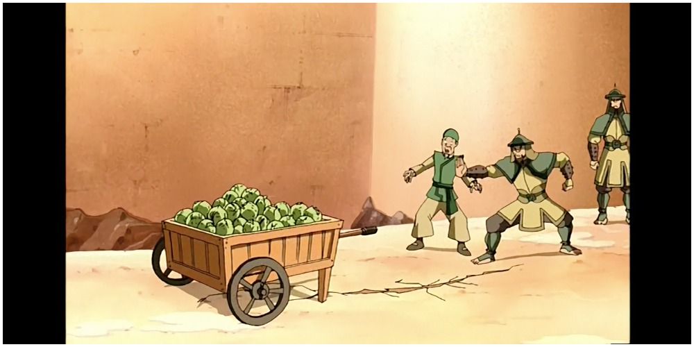 Avatar The Last Airbender: 10 Funniest Cabbage Man Moments, Ranked