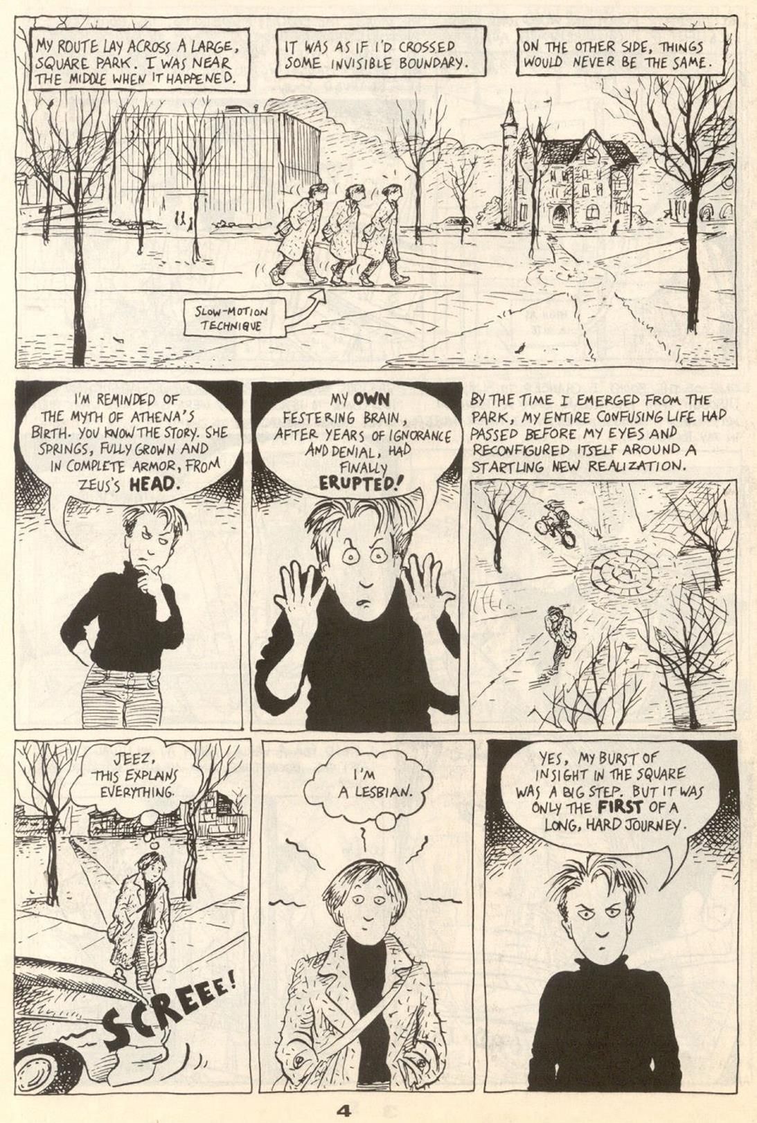Alison Bechdel's Unsung Precursor to Fun Home Is Excellent