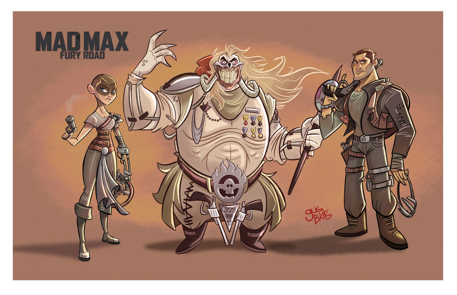 10 Awesome Pieces Of Mad Max Fan Art
