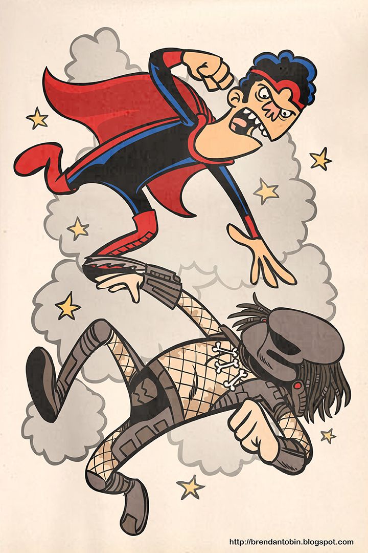 Line it is Drawn: Marvel vs. Aliens vs. Predator