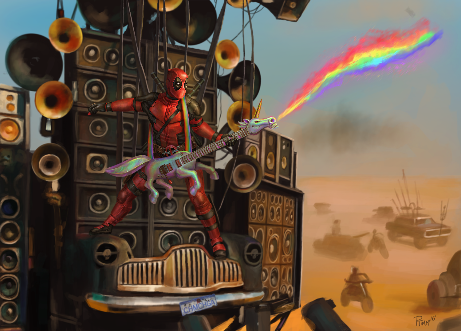 10 Awesome Pieces Of Mad Max Fan Art