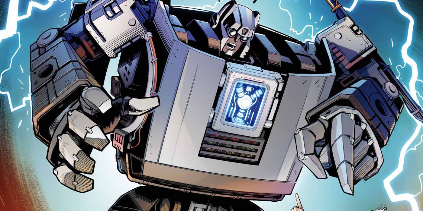 Transformers Meets Back to the Future in IDW Crossover