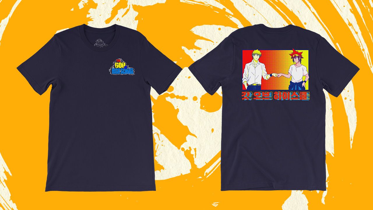 Crunchyroll Launches Eye-Popping God of High School Streetwear Collection
