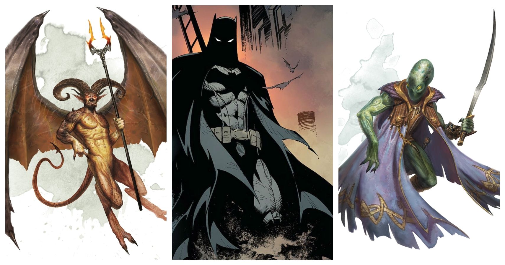 5 D&D Monsters Batman Could Destroy (5 That Would Beat Him)