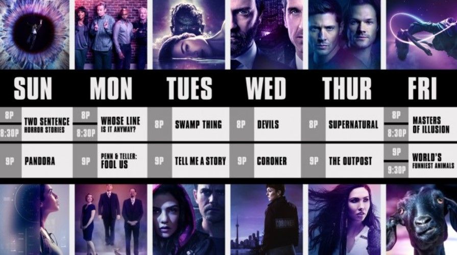 The CW Fall 2020 Schedule Released