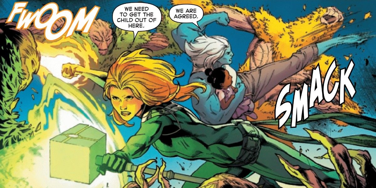 Captain Marvel Thinks Her Sister Is Innocent & She'll Wage War to Prove It