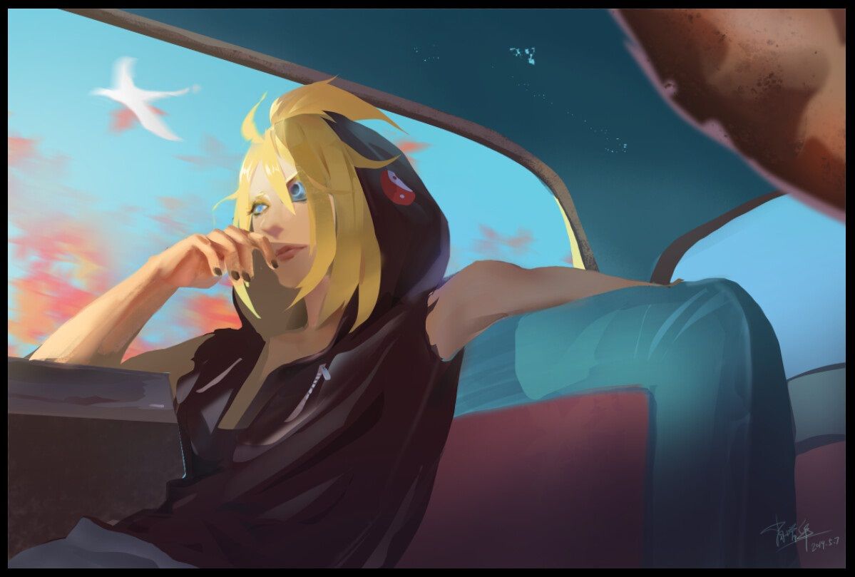 Naruto: 5 Outstanding Fan Art Drawings of Deidara You'll Like