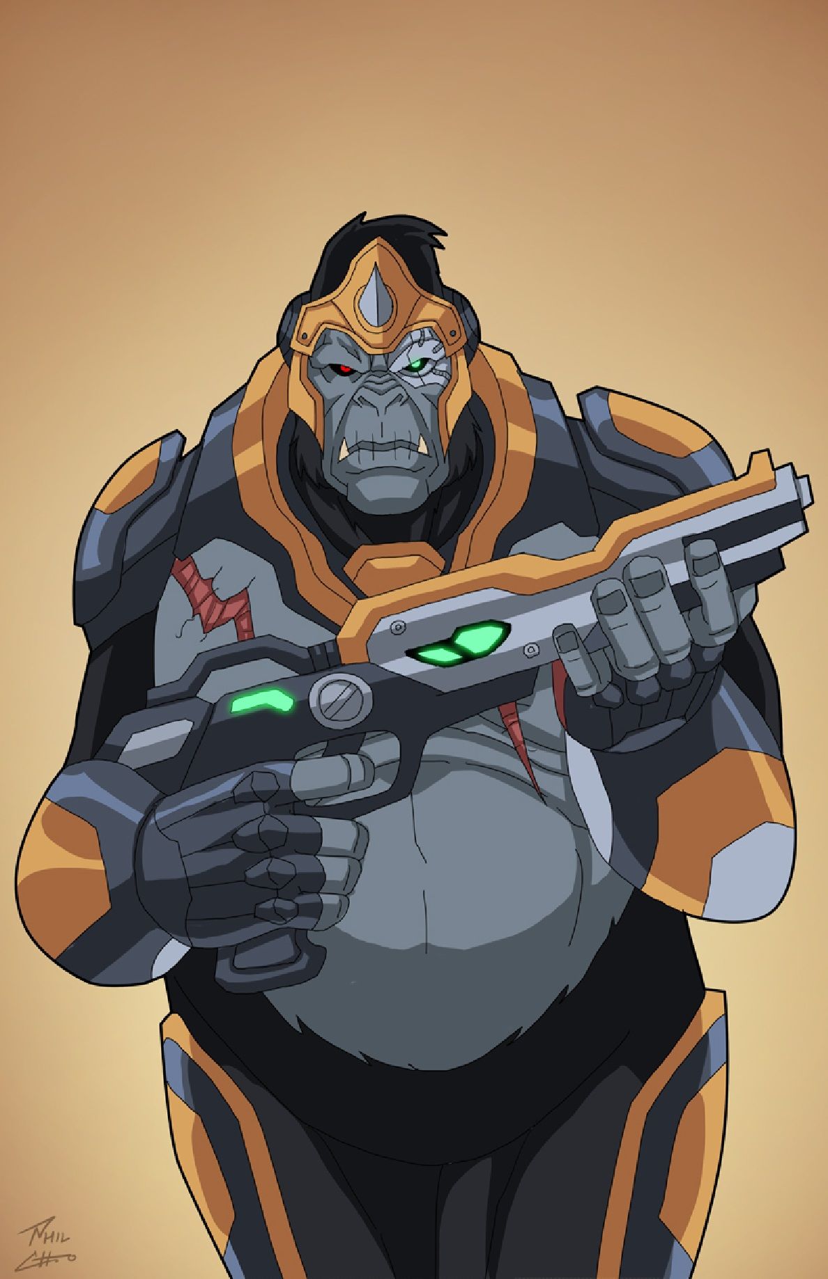 DC: 10 Pieces Of Gorilla Grodd Fan Art That Make Us Go Bananas