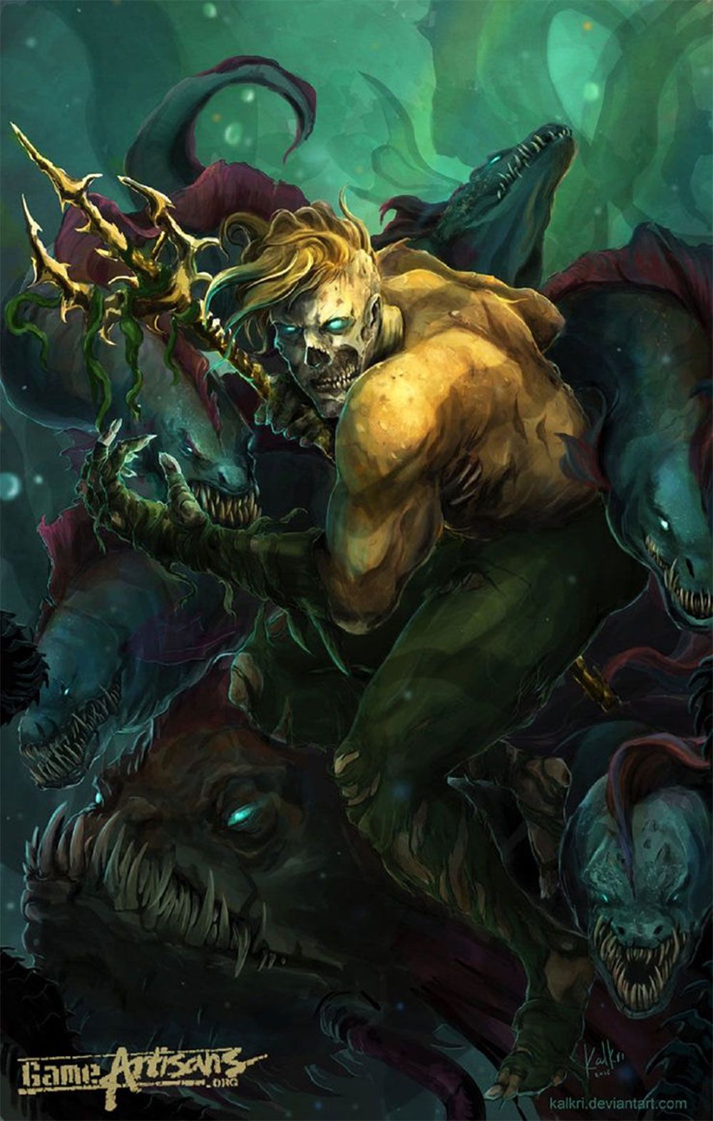 10 DC Superheroes Reimagined As Terrifying Villains In Fan Art