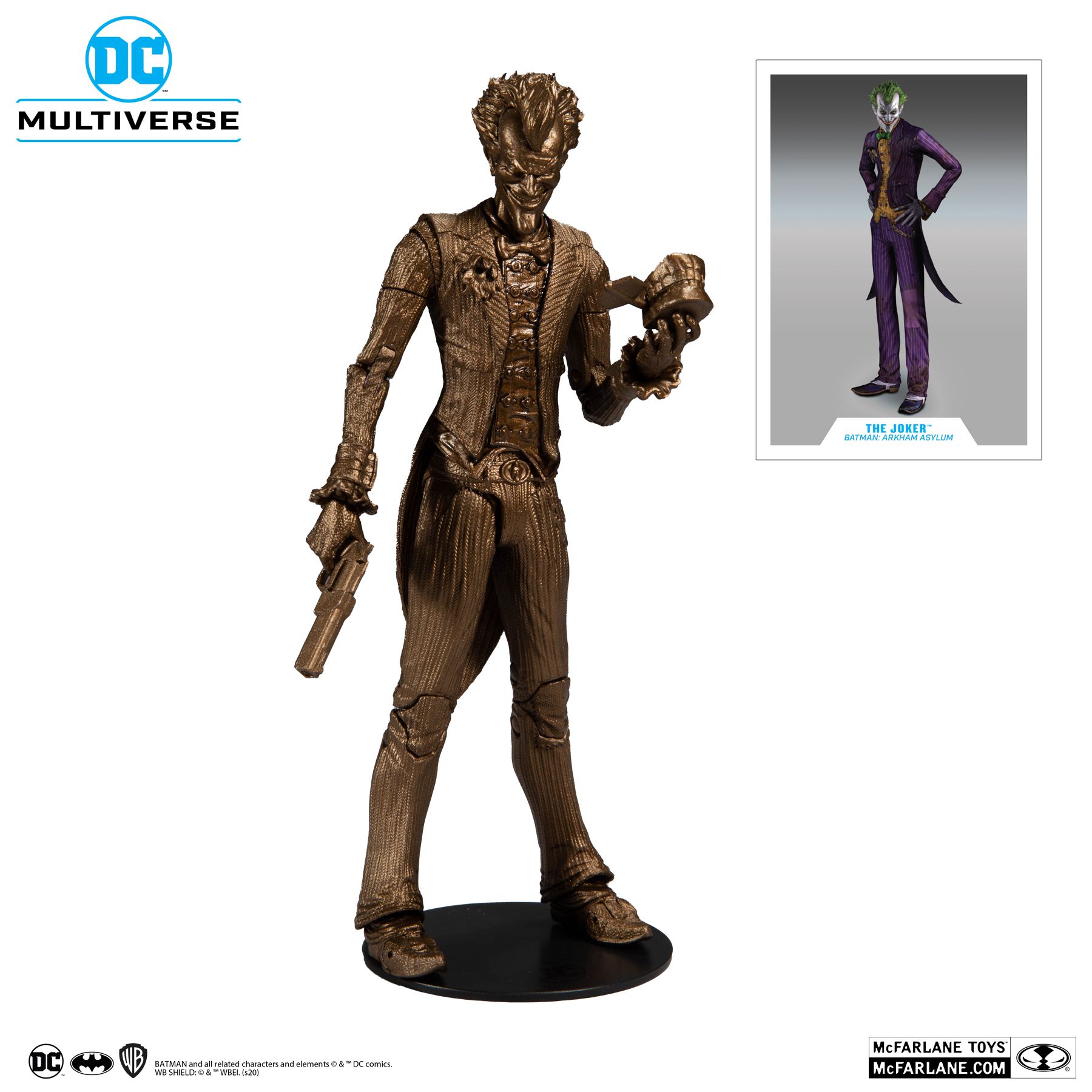 Todd McFarlane's Platinum Edition Collectibles Debuts Arkham Asylum ...