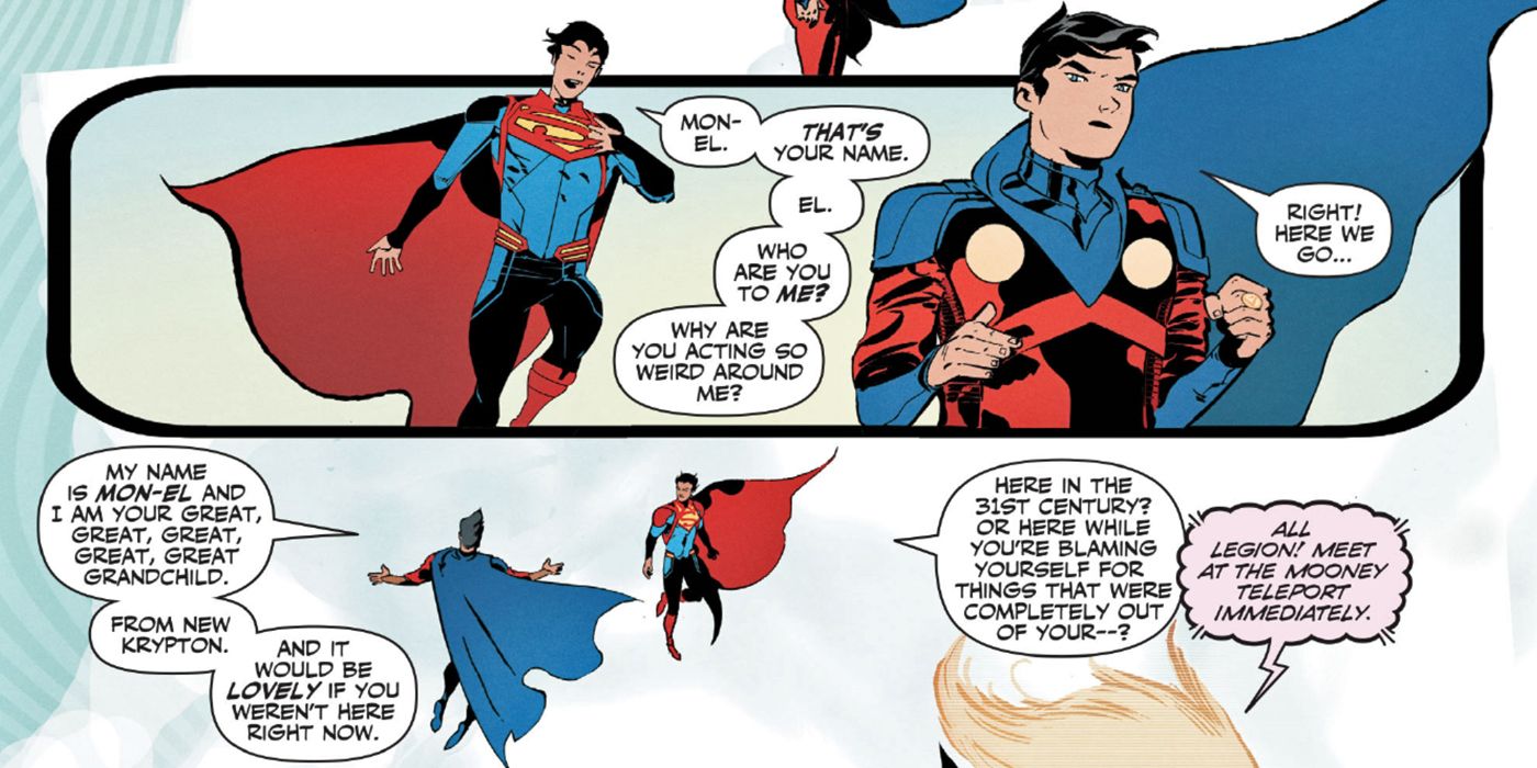 Legion of Super-Heroes Confirms Mon-El Is Superman's Descendant