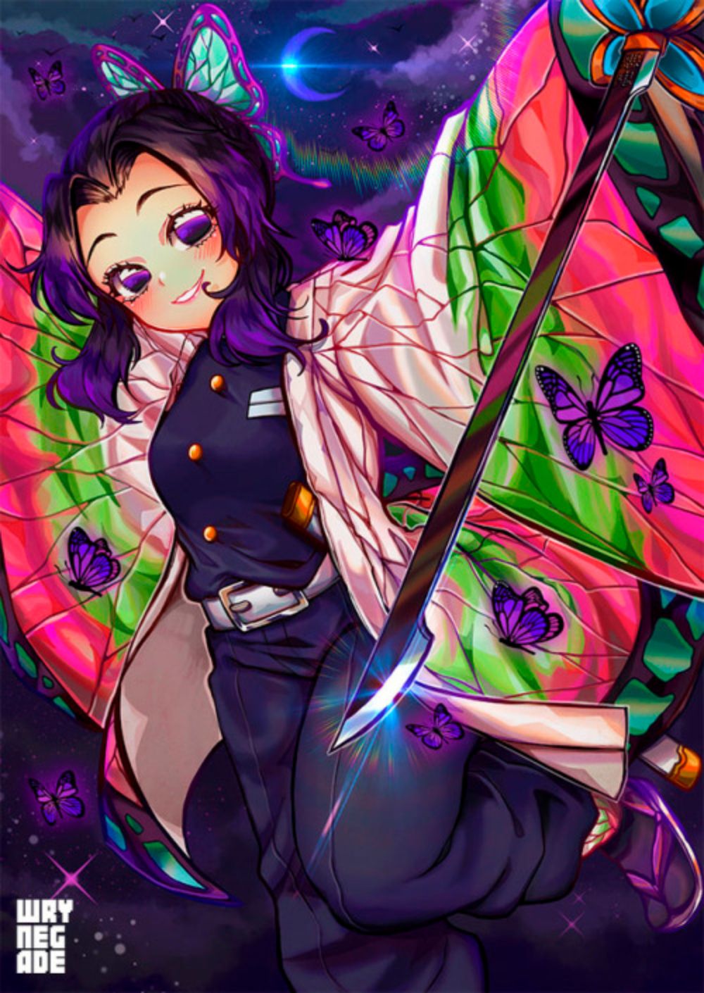 Demon Slayer Kimetsu No Yaiba 10 Pieces Of Shinobu Fan Art You Have