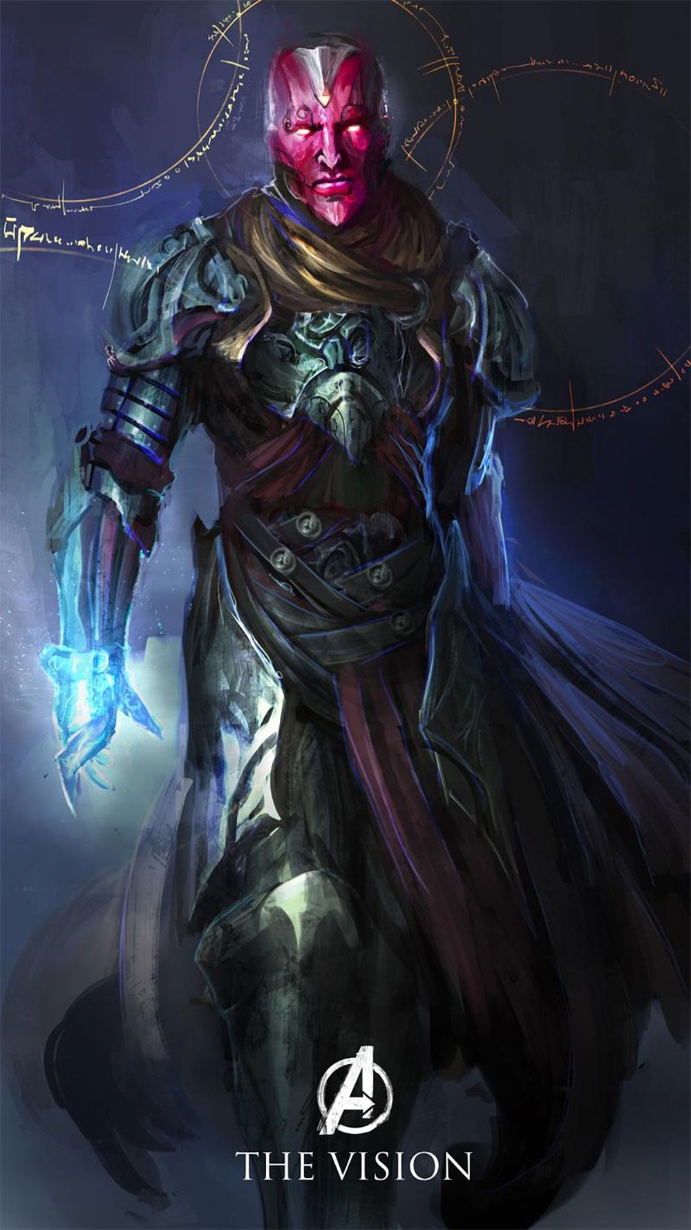 I Was Born Yesterday: 10 Of The Coolest Vision Fan Art Pieces Around