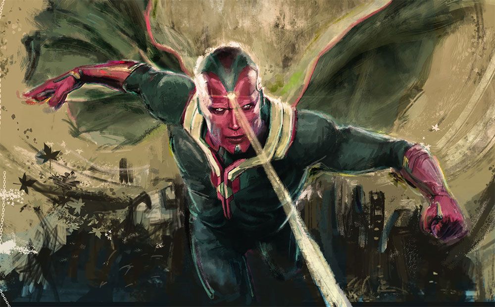 I Was Born Yesterday: 10 Of The Coolest Vision Fan Art Pieces Around