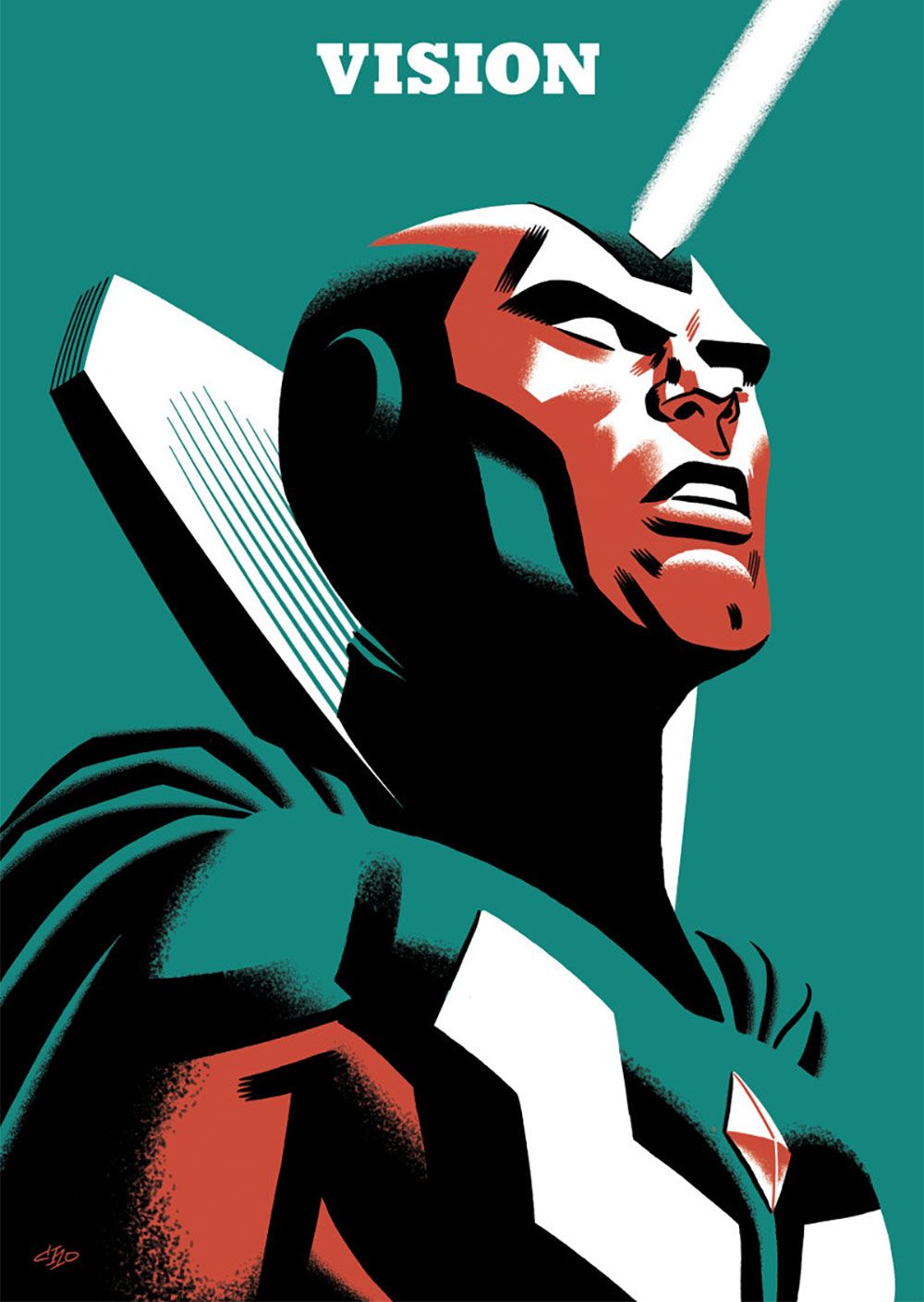 I Was Born Yesterday: 10 Of The Coolest Vision Fan Art Pieces Around