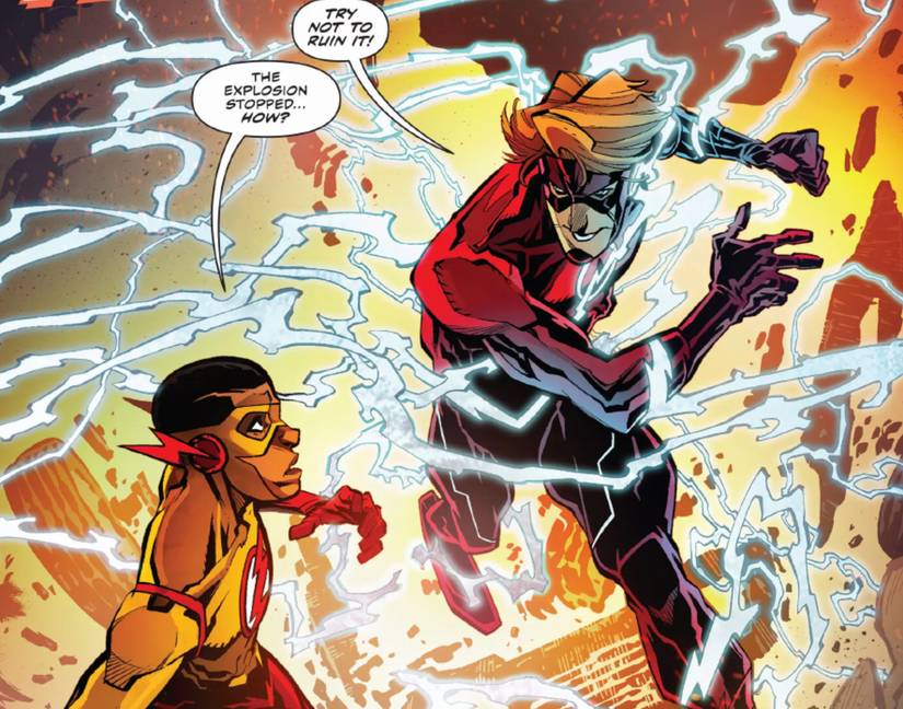 The Flash: How Wally West Met Kid Flash for the First Time