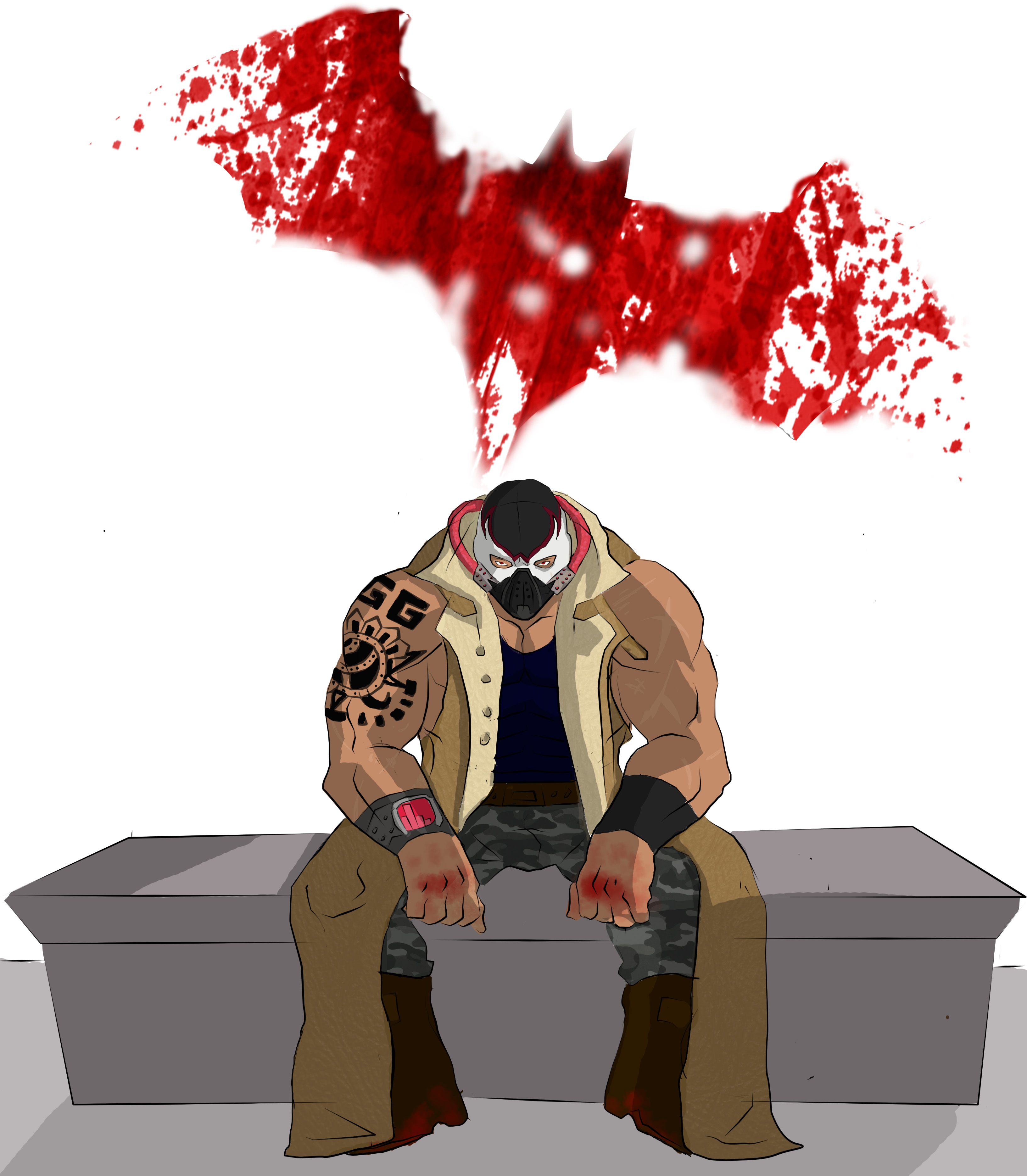 When Gotham Is Ashes: 10 Best Bane Fanart
