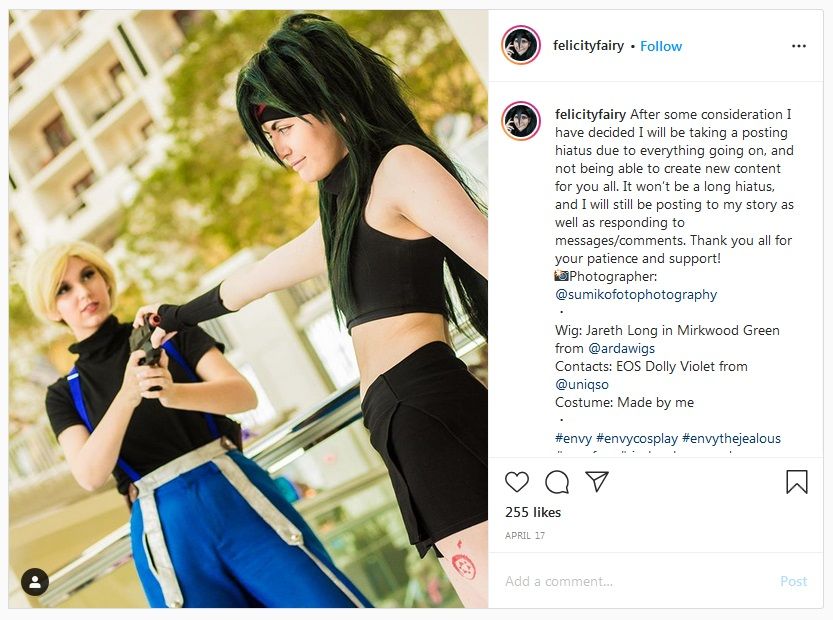 Fullmetal Alchemist: 15 Envy Cosplay You Have To See