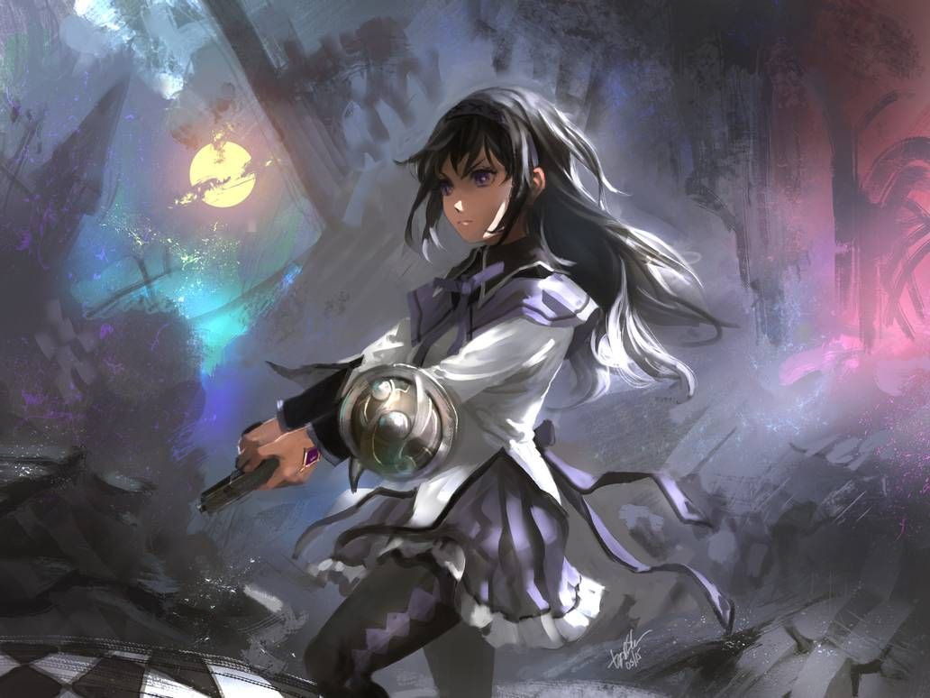 Puella Magi Madoka Magica: 10 Pieces Of Homura Fan Art