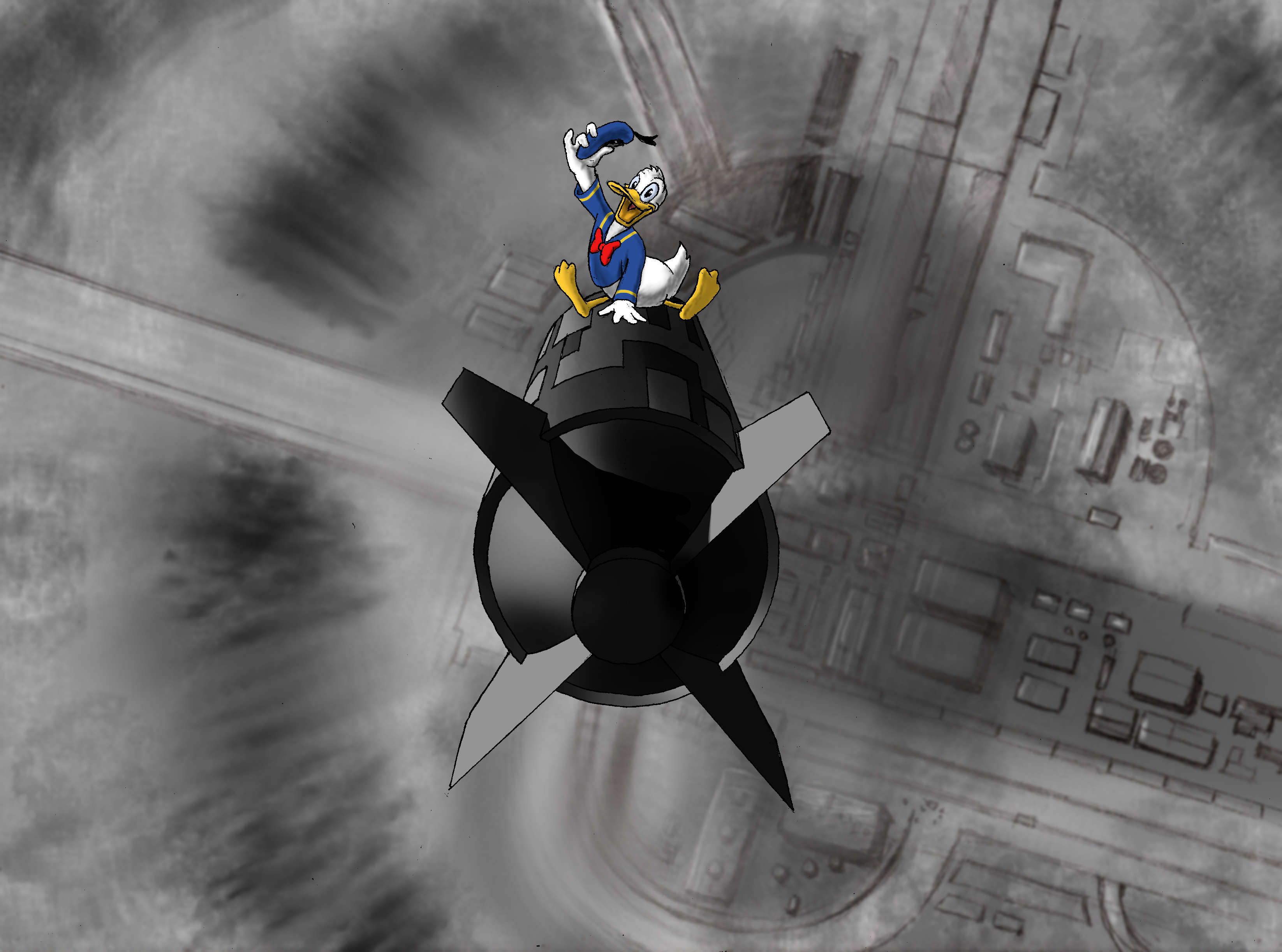 Line it is Drawn: Donald Duck Through the Decades