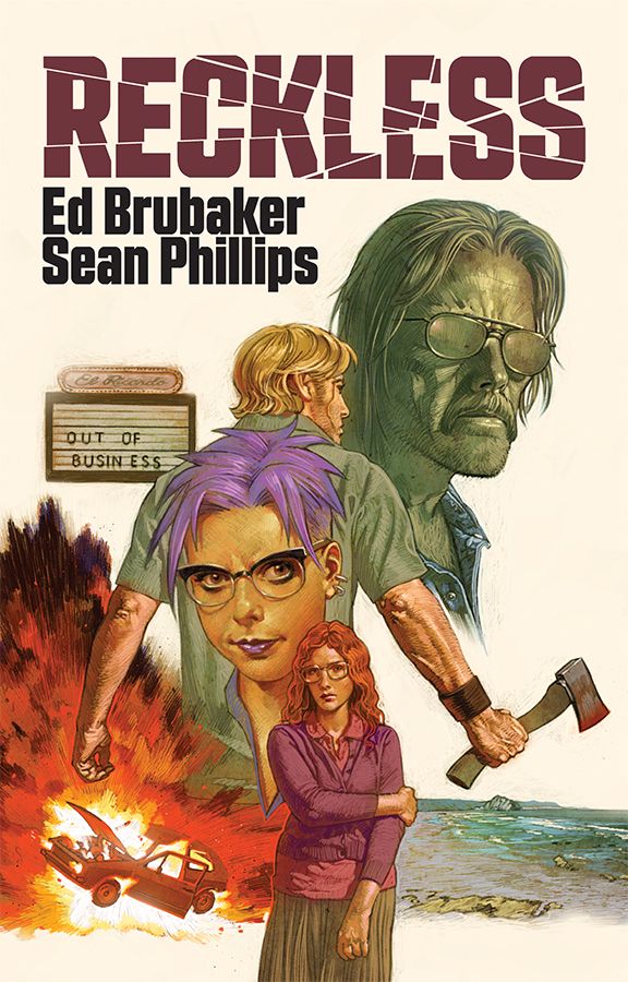 Reckless: Brubaker & Phillips Re-Team for Hardcover Graphic Novel ...