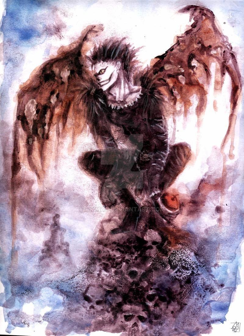 Death Note: 10 Cool Ryuk Fan Art Pictures You'll Like