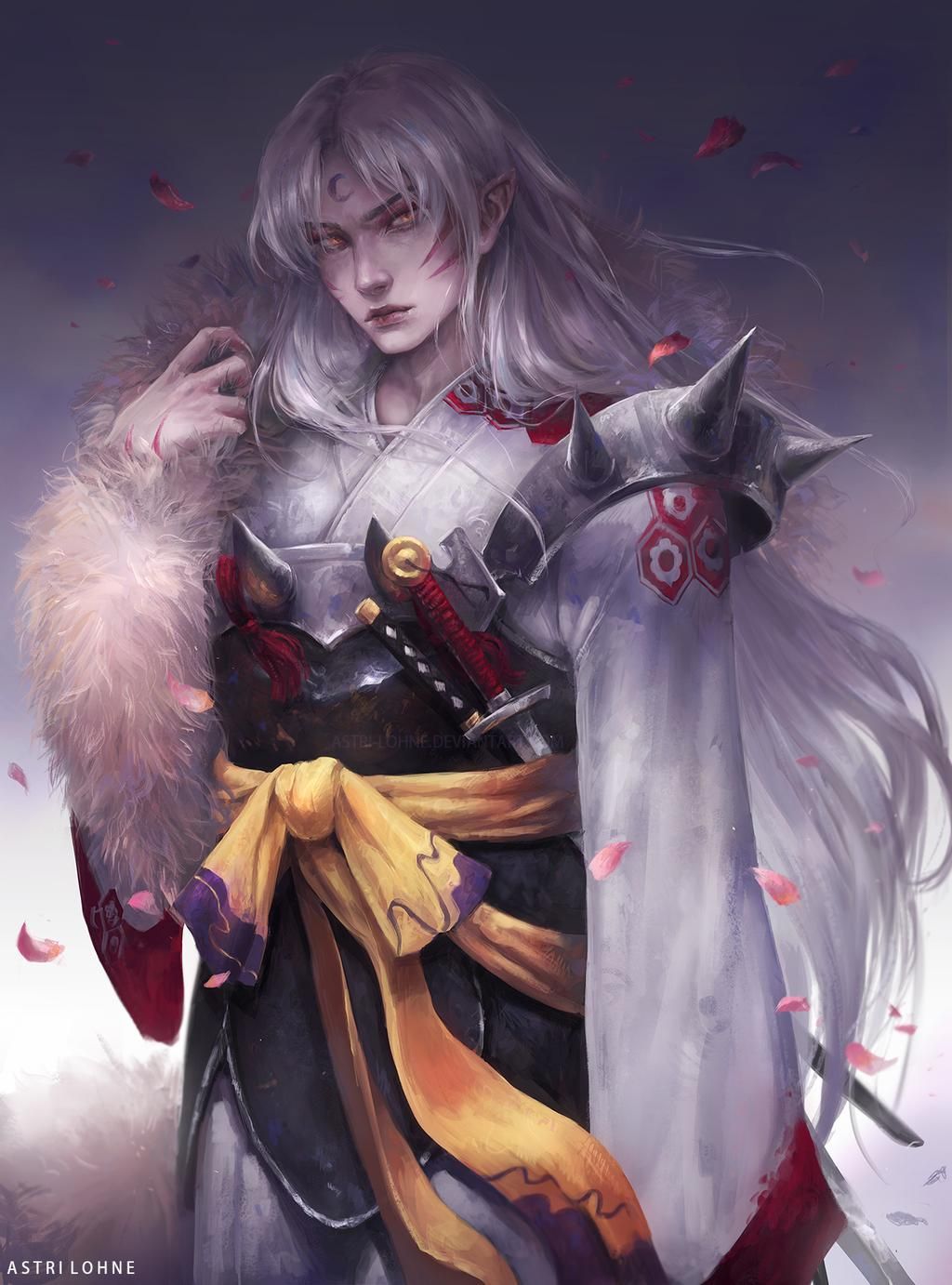 Inuyasha: 10 Pieces Of Sesshomaru Fan Art