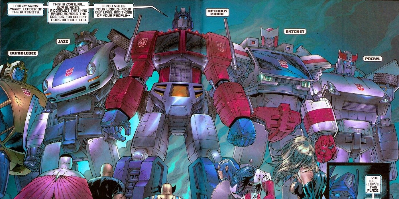 Avengers and Transformers: How Marvel's Heroes Met the Robots in Disguise