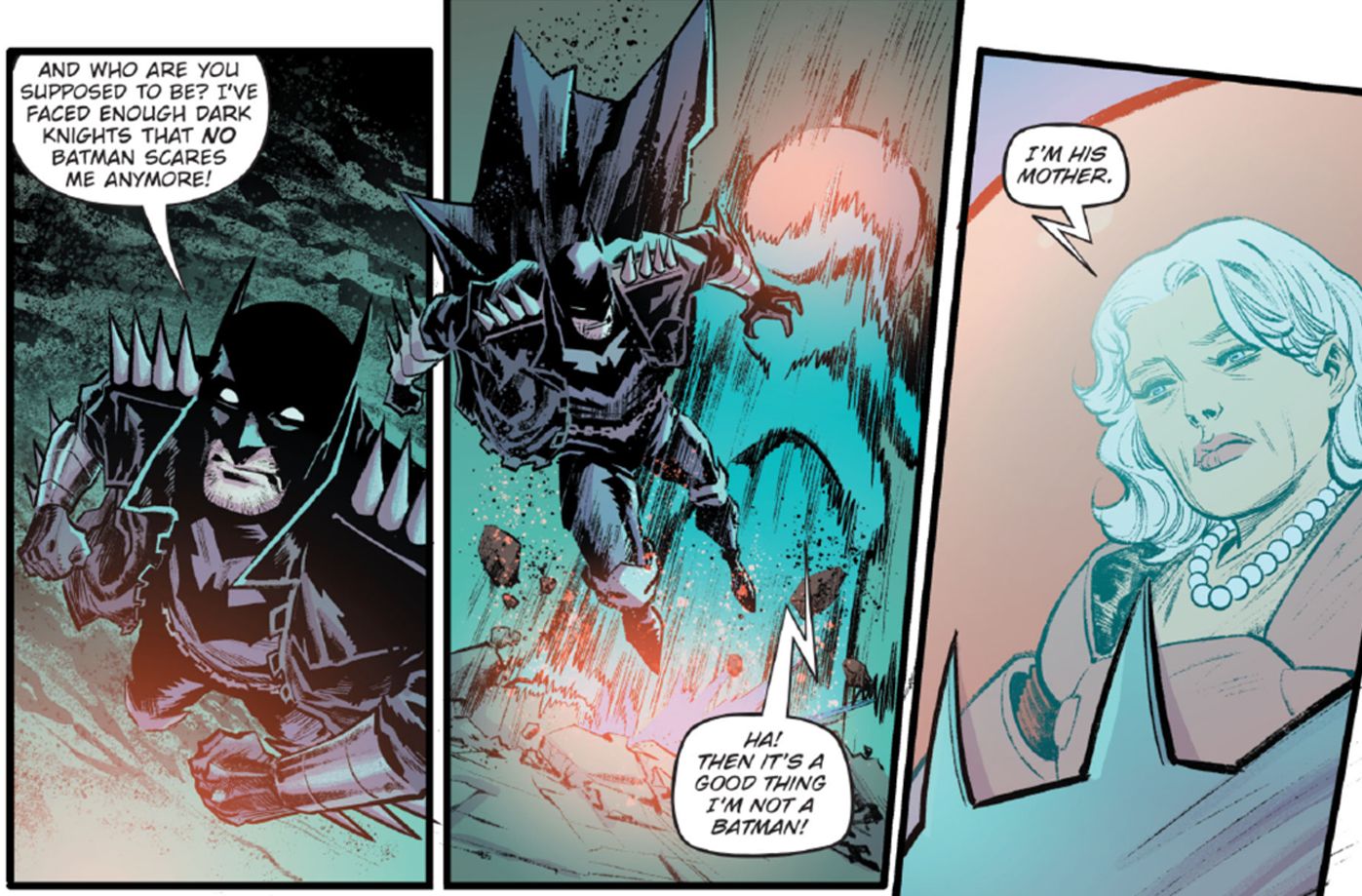 Death Metal Turns Martha Wayne Into the Most Disturbing Dark Knight