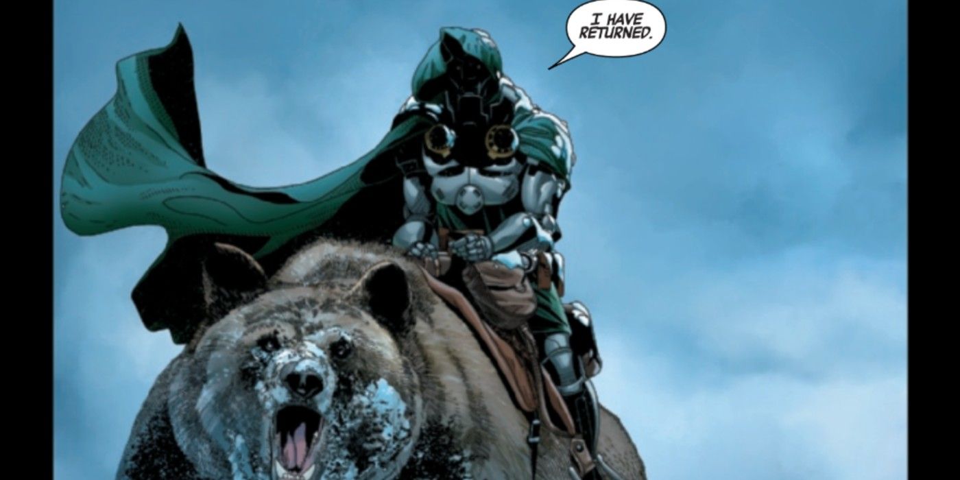 Doctor Doom Unveils His Most GNARLY Mask Yet