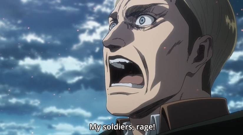 Attack On Titan: 10 Best Quotes of Erwin