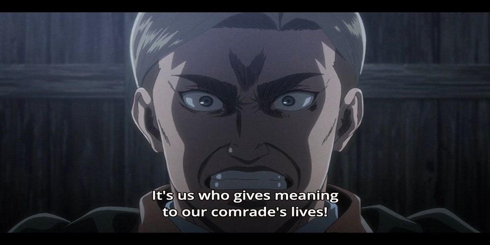 Attack On Titan: 10 Best Quotes of Erwin