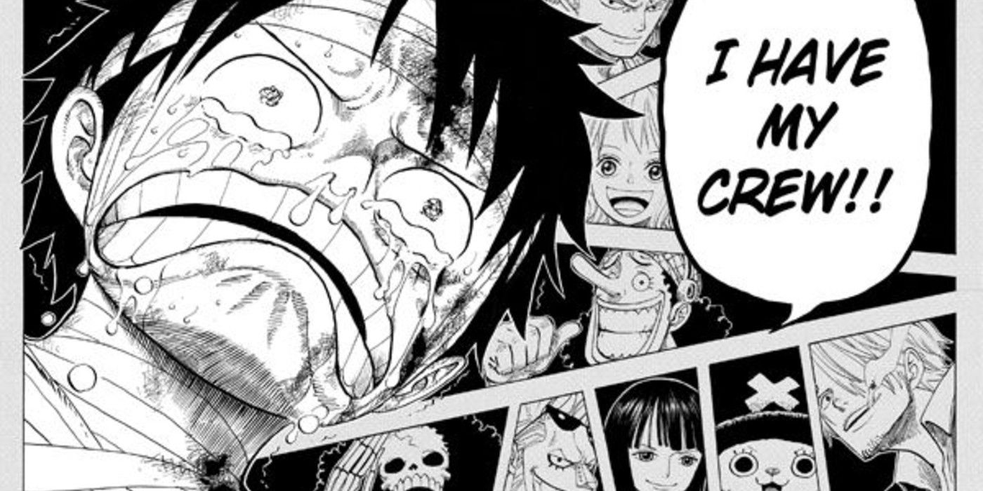 One Piece's Dramatic Crying Is Drawn That Way for a Reason