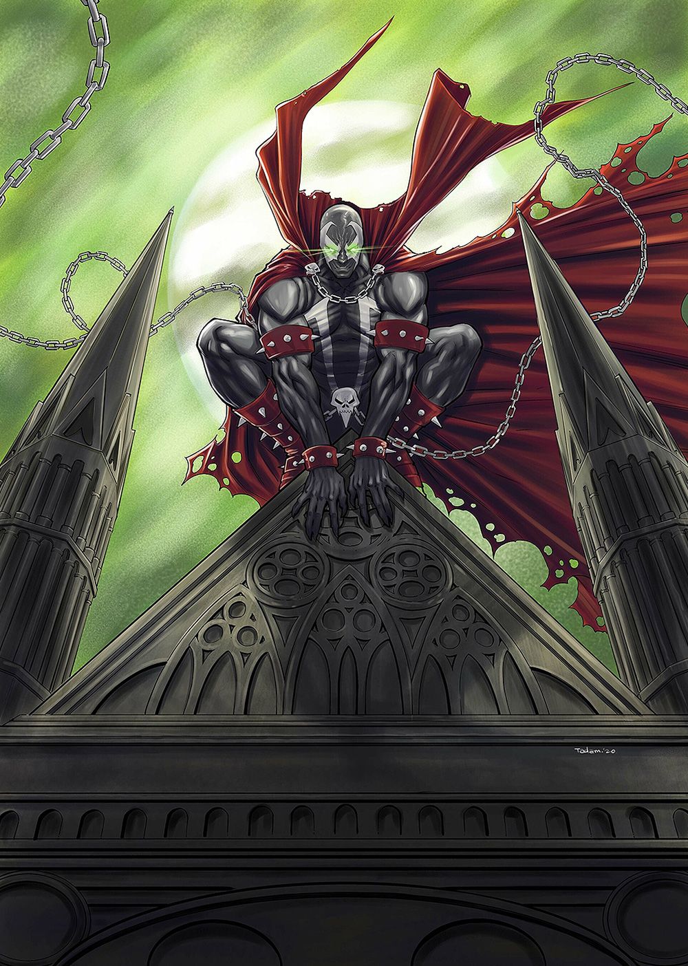 10 Pieces Of Fan Art Featuring Spawn To Get You In The Mood For Halloween