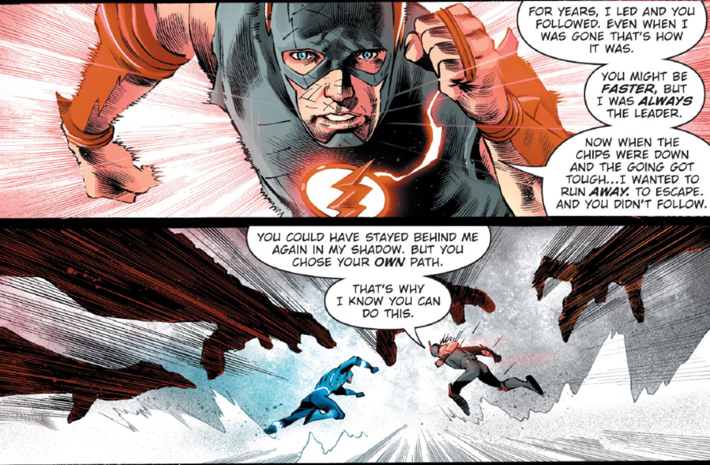 Death Metal Defines the Difference Between Barry Allen and Wally West