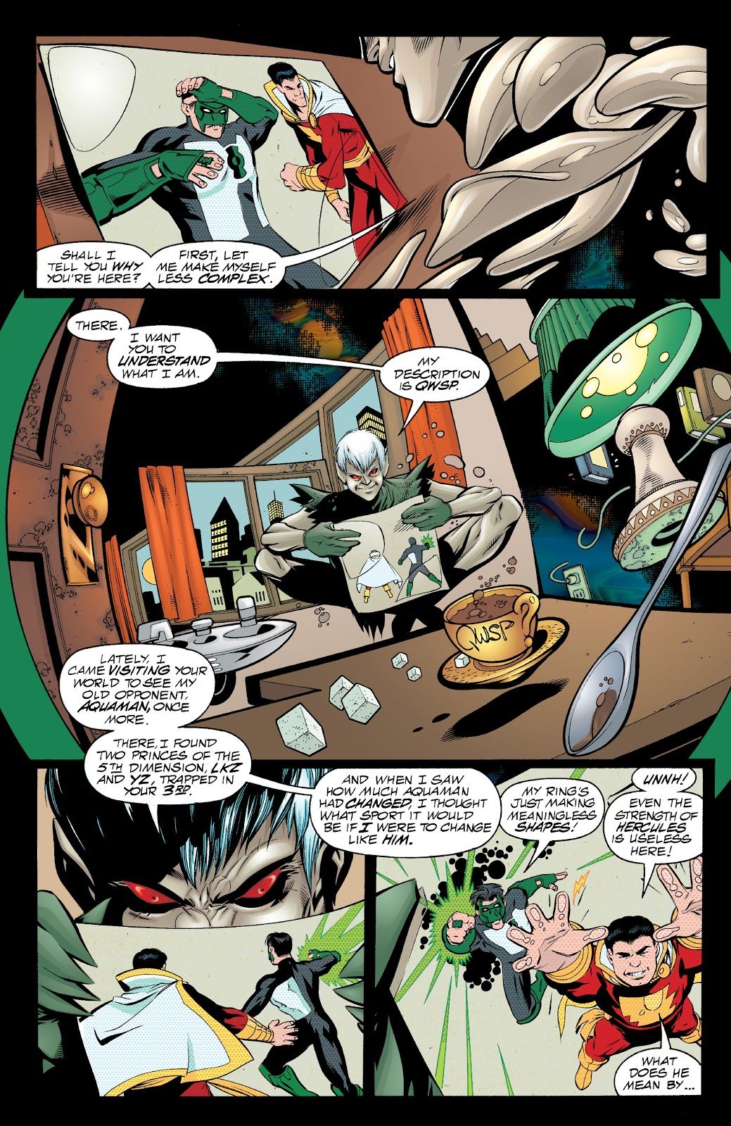 Aquaman: The Race to Return Qwisp to DC Continuity