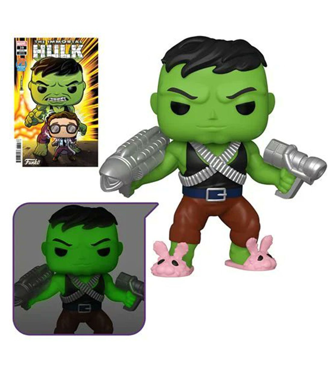Professor Hulk's Guns (and Slippers) Are Out in New Funko Pop!