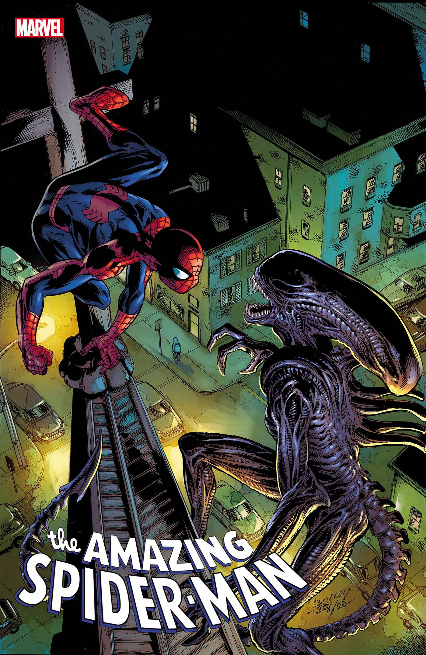 It's Marvel vs. Aliens in January's Themed Variant Covers